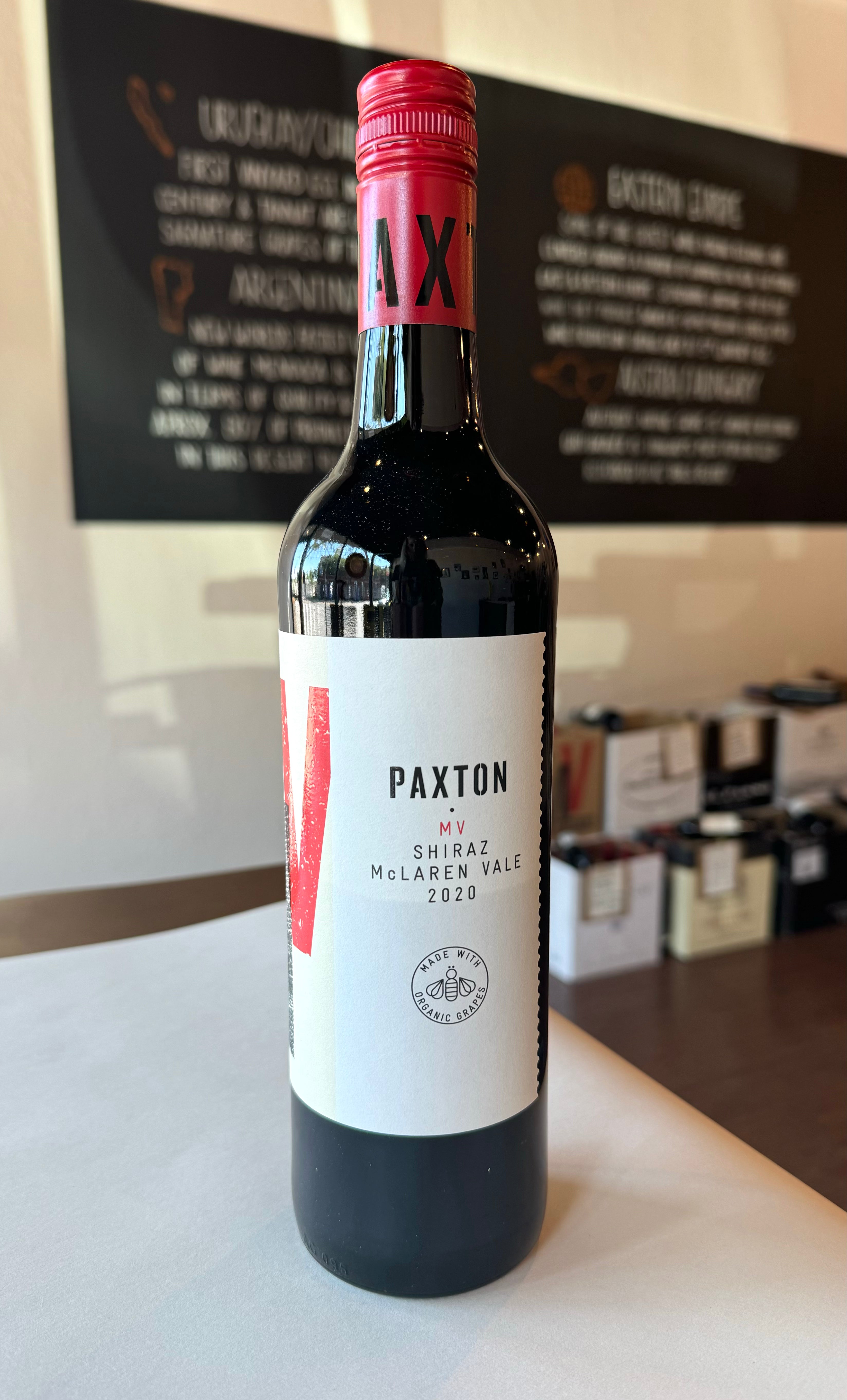 Paxton "MV" Shiraz – Marco Polo Selections